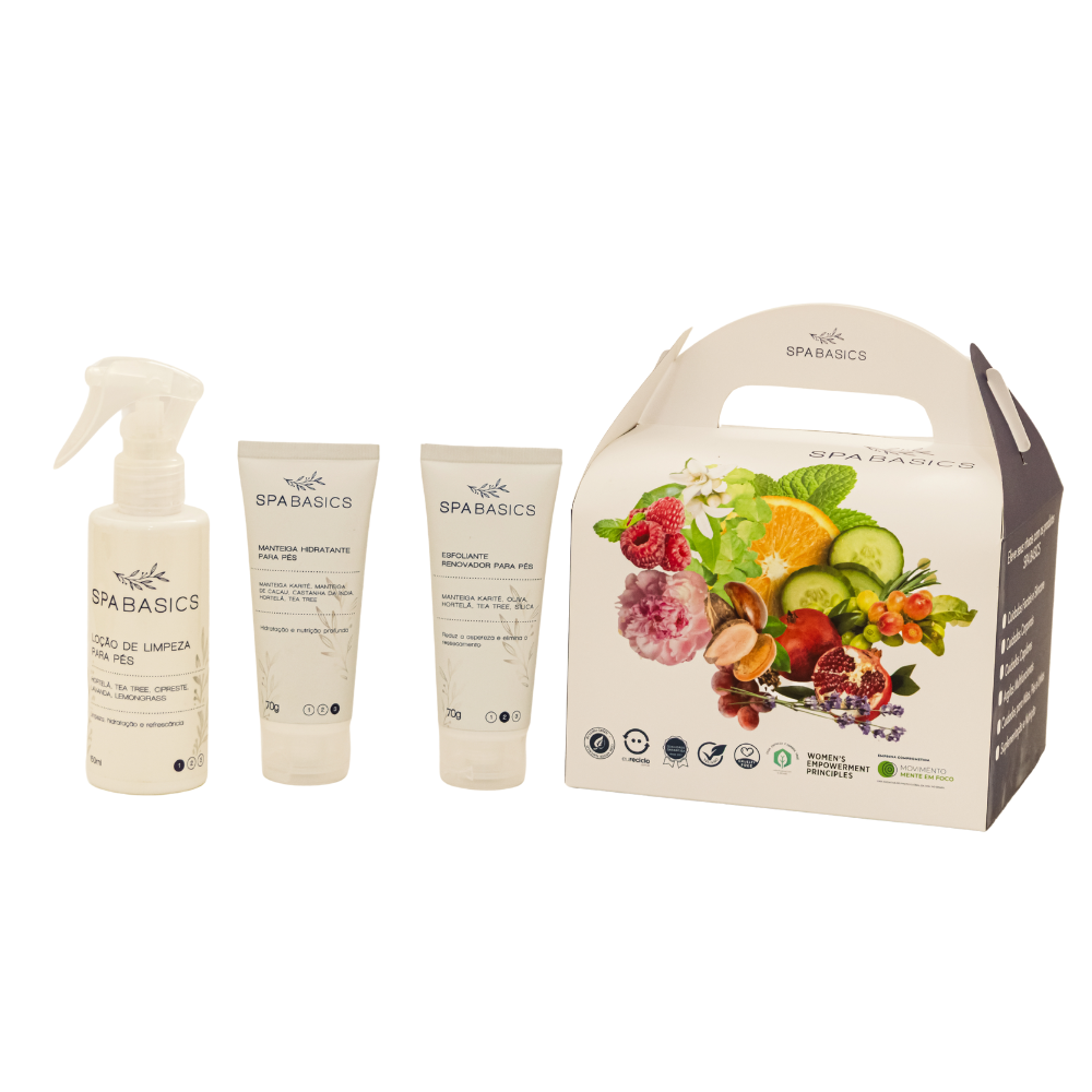 Kit Spa Basics Pés e Mãos